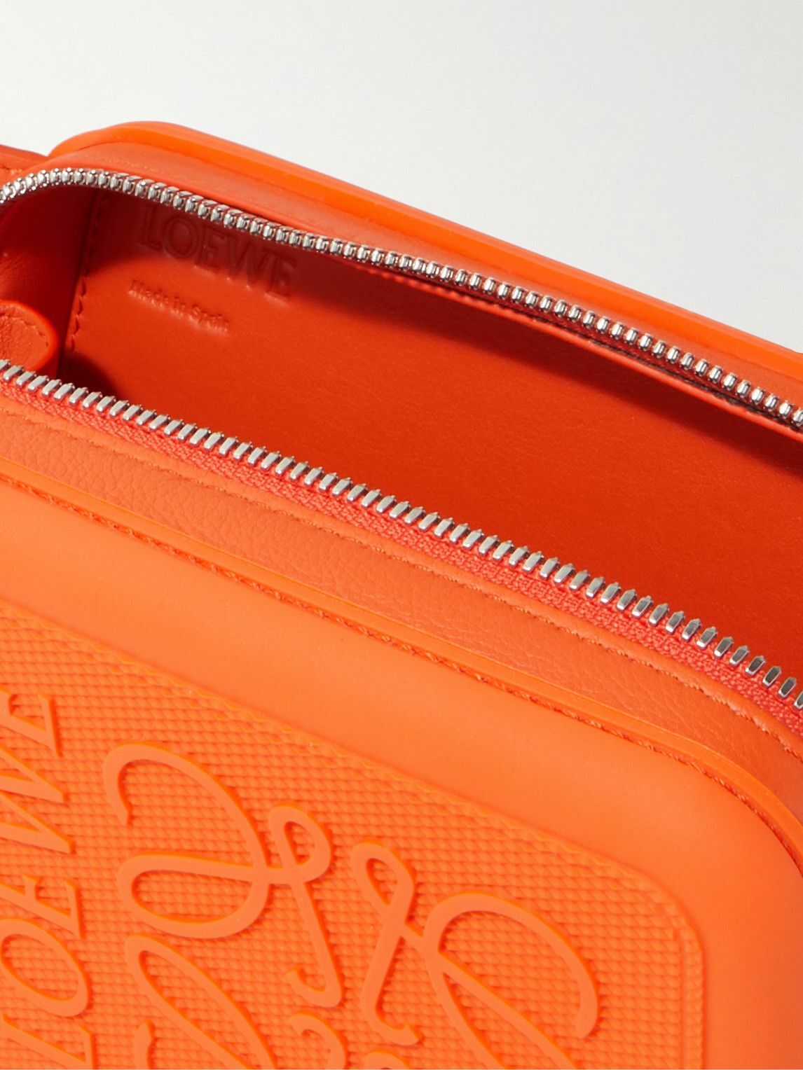 Loewe - Molded Logo-Debossed Rubber Messenger Bag Loewe