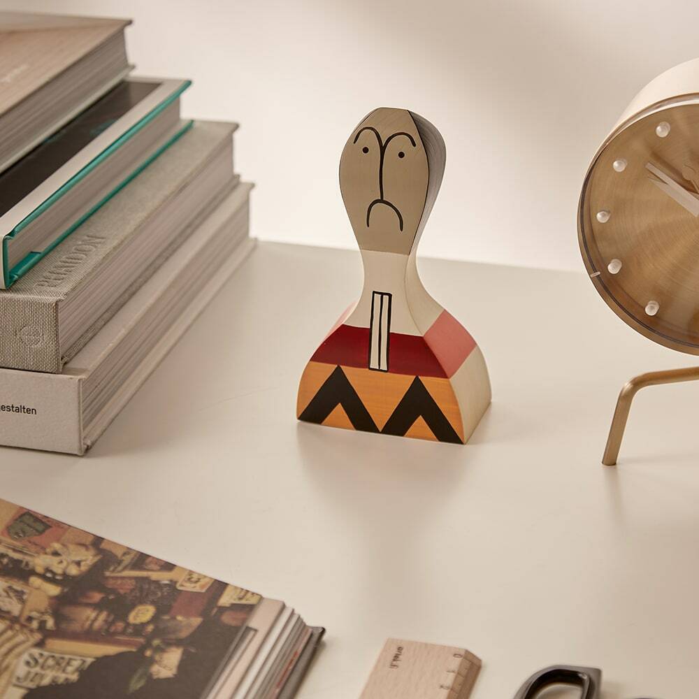 Vitra Alexander Girard 1952 Wooden Doll No. 17 in Multi Vitra