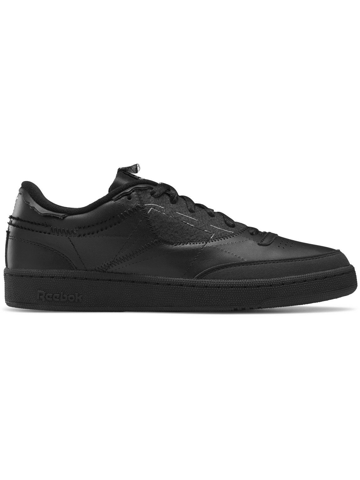 Reebok - Maison Margiela Project 0 Leather Sneakers - Black Reebok