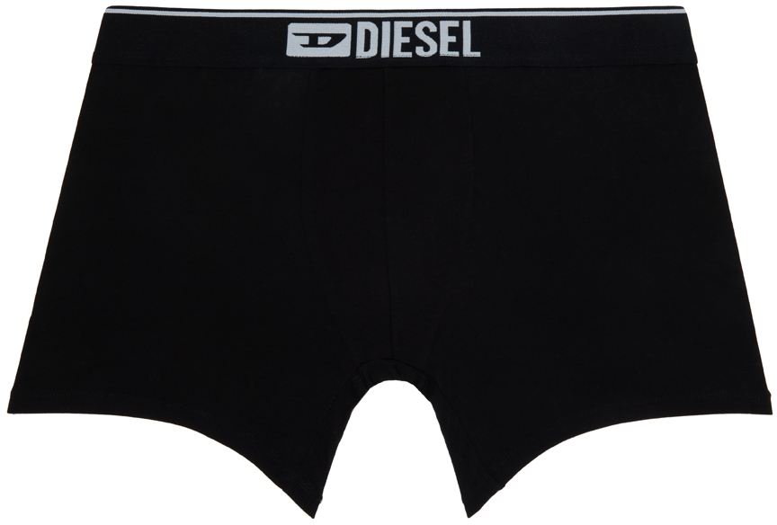 Diesel Three-Pack Black Umbx-Sebastian Boxers Diesel