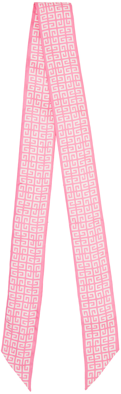 Givenchy Pink 4G Scarf Givenchy