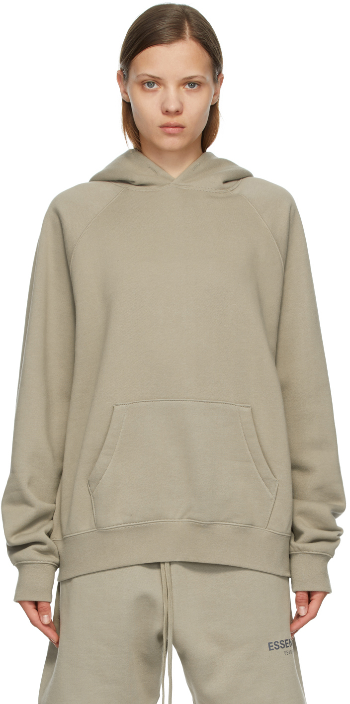 Essentials Grey Pullover Hoodie Essentials