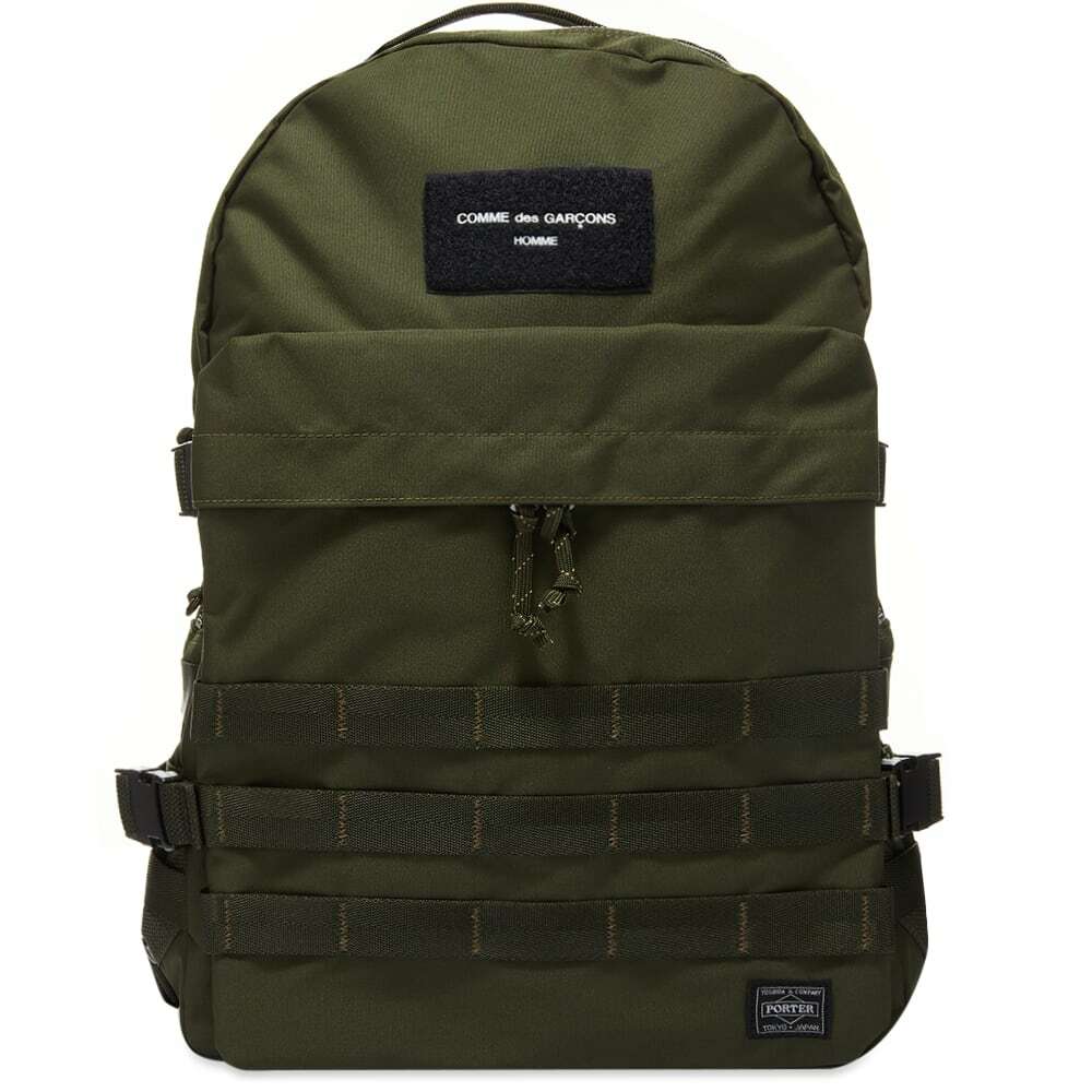 Comme des Garçons Homme x Porter US Army Backpack in Khaki Comme des ...