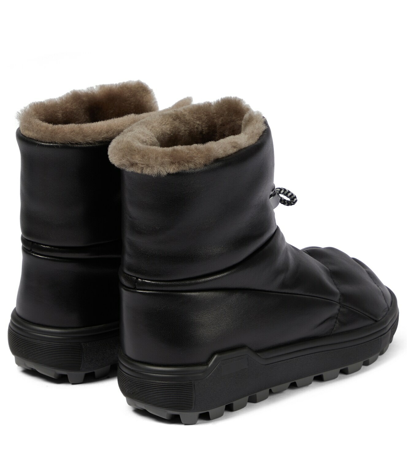 Bogner - Shearling-lined leather ankle boots Bogner