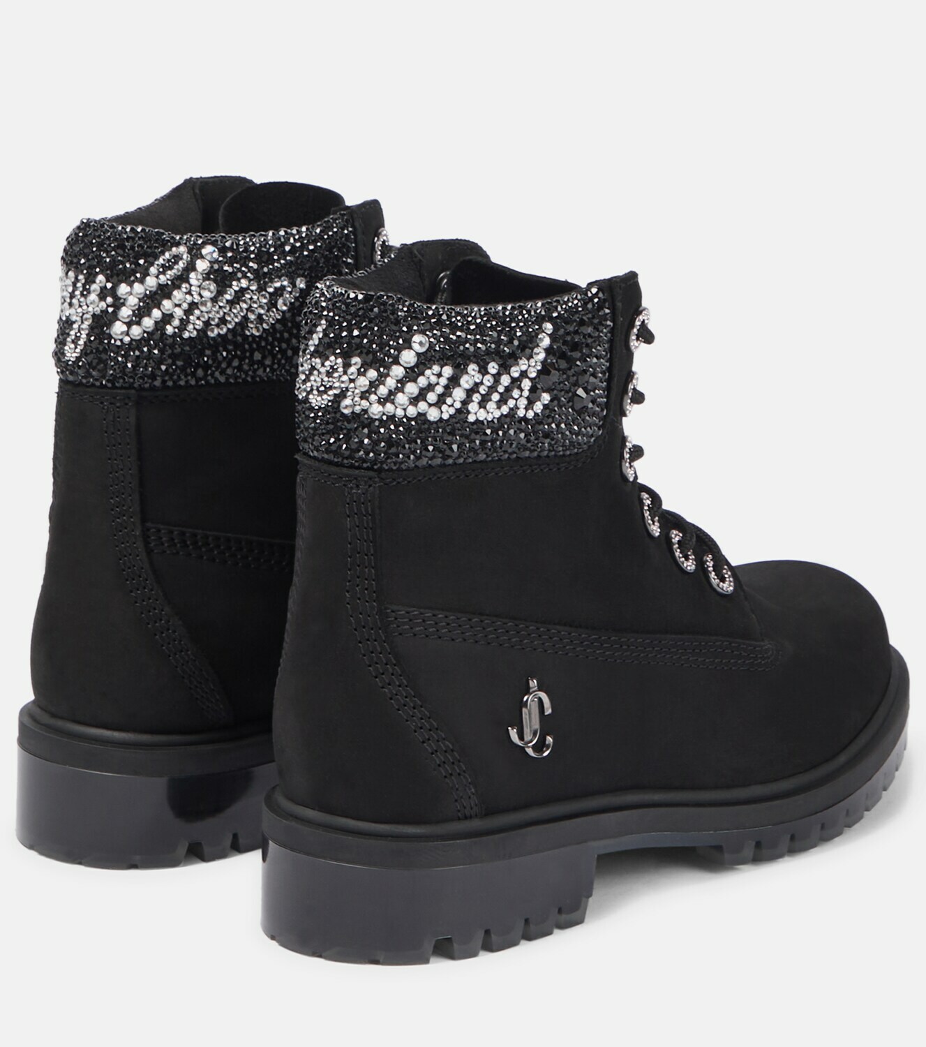 Jimmy Choo - x Timberland embellished Swarovski boots Jimmy Choo