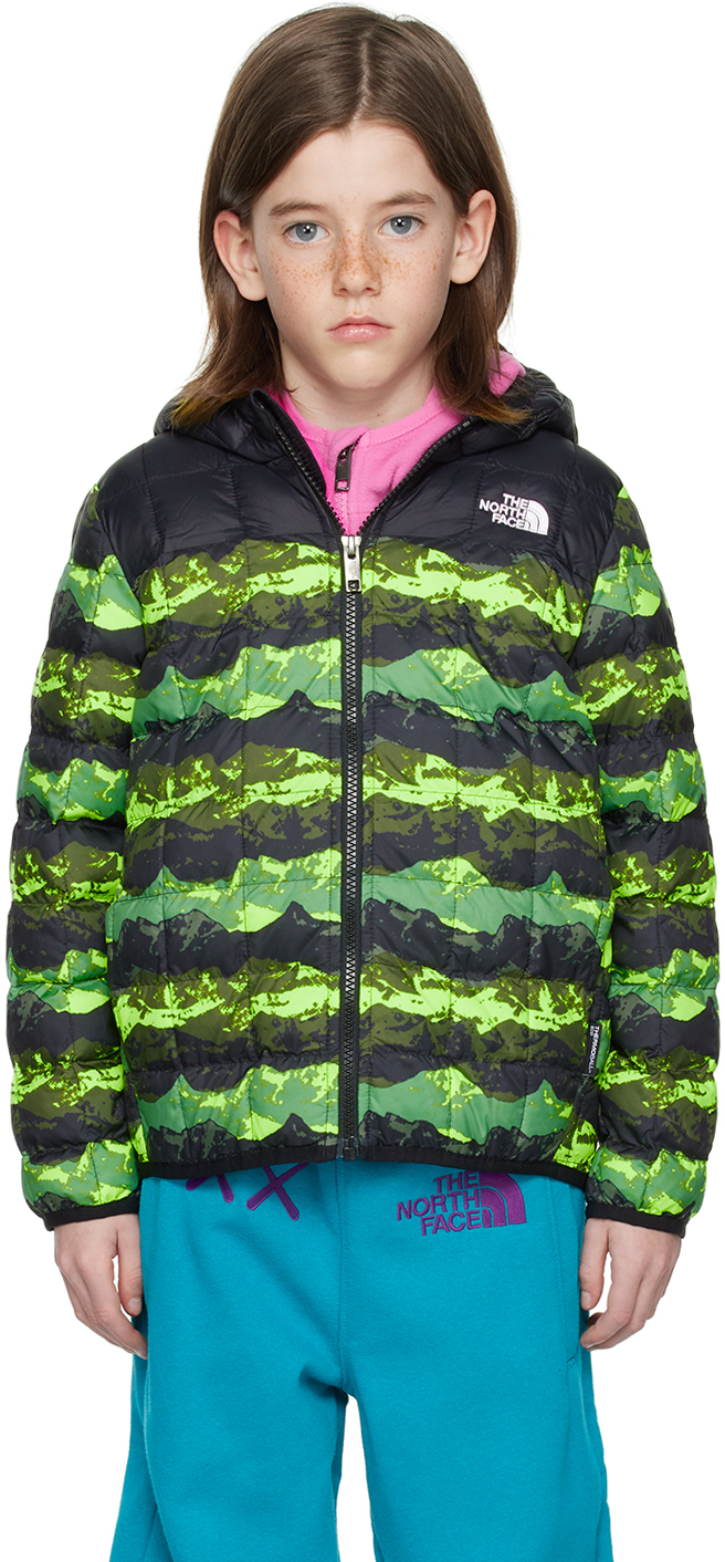 The North Face Kids Kids Green Hooded Little Kids Jacket