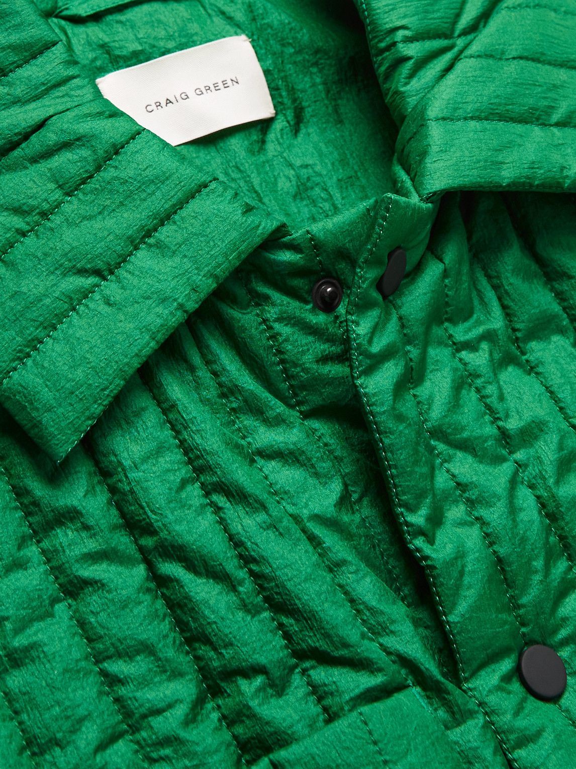 Craig Green - Quilted Shell Jacket - Green Craig Green