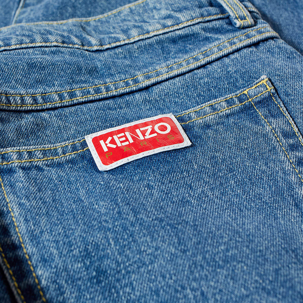 Kenzo Men's Straight Fit Jean in Blue Kenzo