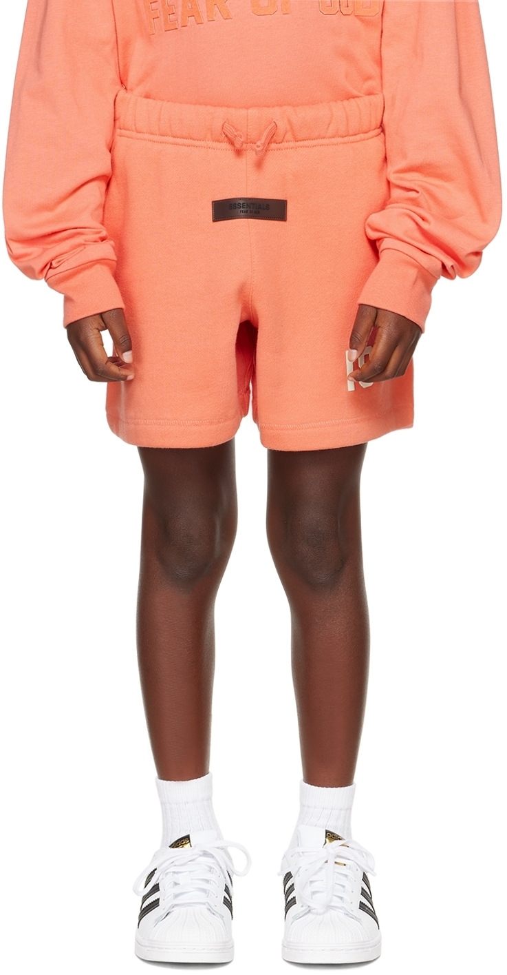 Essentials Kids Pink '1977' Shorts Essentials