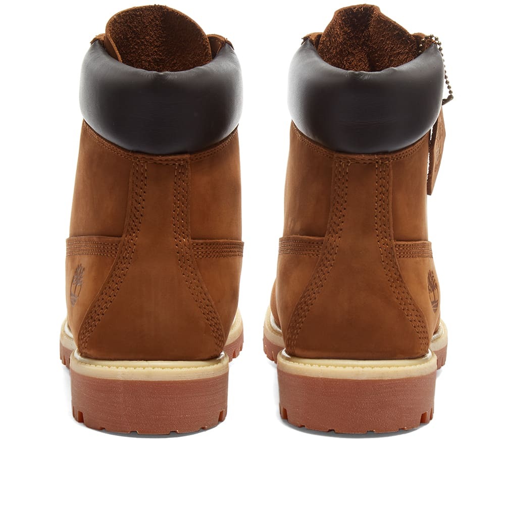 Timberland Men's 6" Premium Boot in Rust Nubuck Timberland