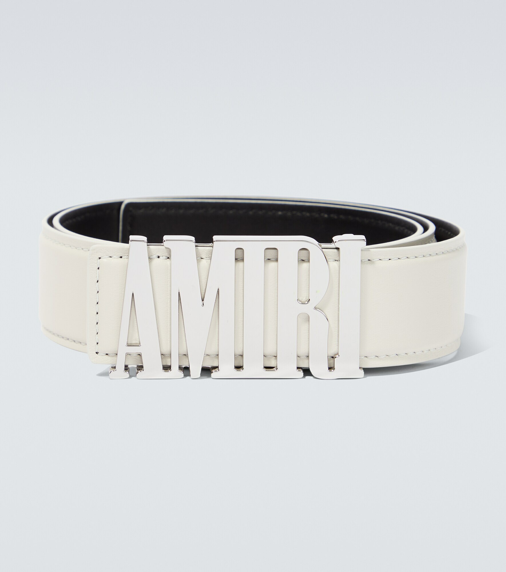 Amiri - Logo leather belt Amiri