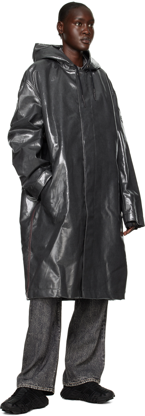 Diesel Gray D-Cot Coat Diesel