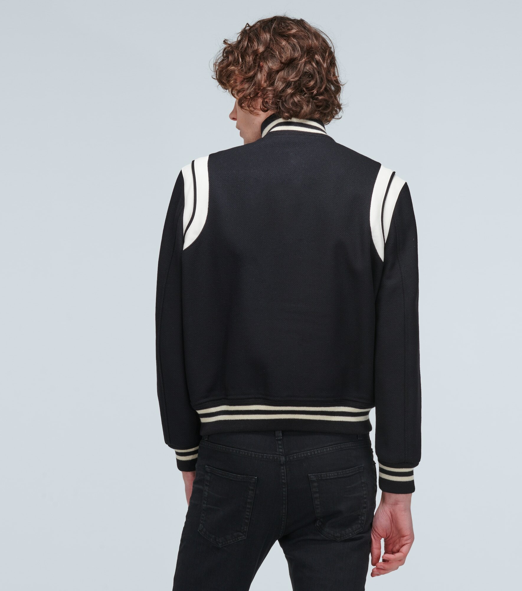 Saint Laurent - Teddy varsity jacket Saint Laurent