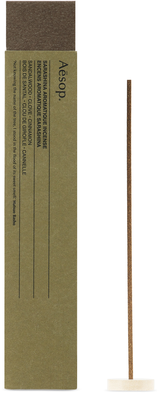 Aesop Sarashina Incense Stick & Burner Set Aesop