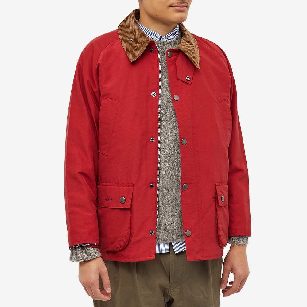 Barbour x NOAH 60/40 Bedale Casual Jacket in Red Barbour
