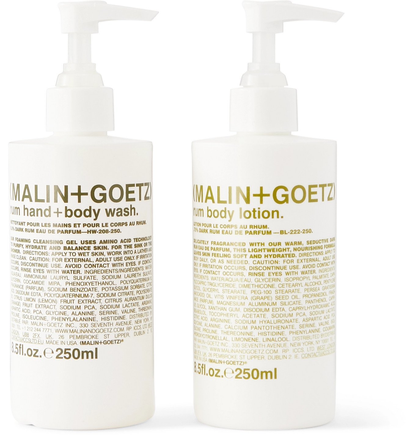 Malin Goetz - Make It A Double Set - Colorless Malin + Goetz