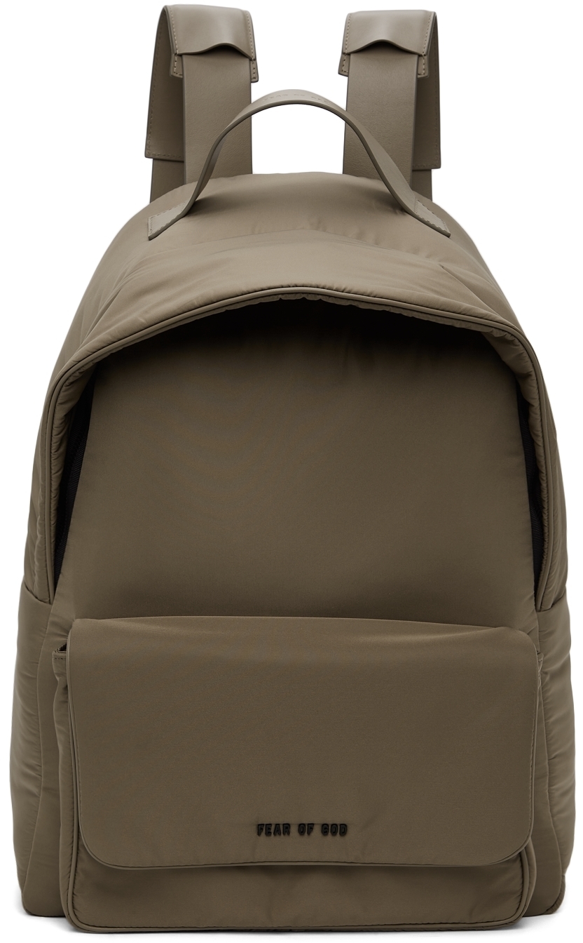 Fear of God Taupe Nylon Backpack Fear Of God