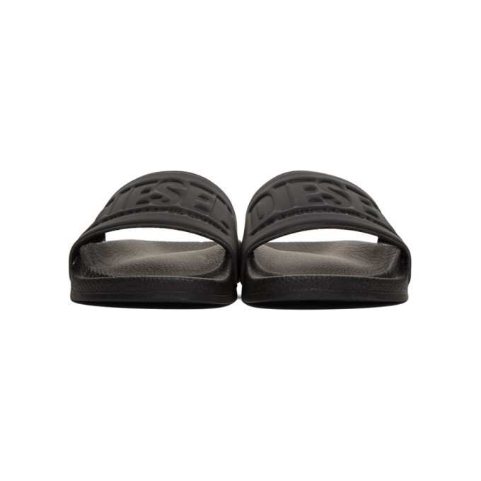 Diesel Black Sa-Valla Slides Diesel