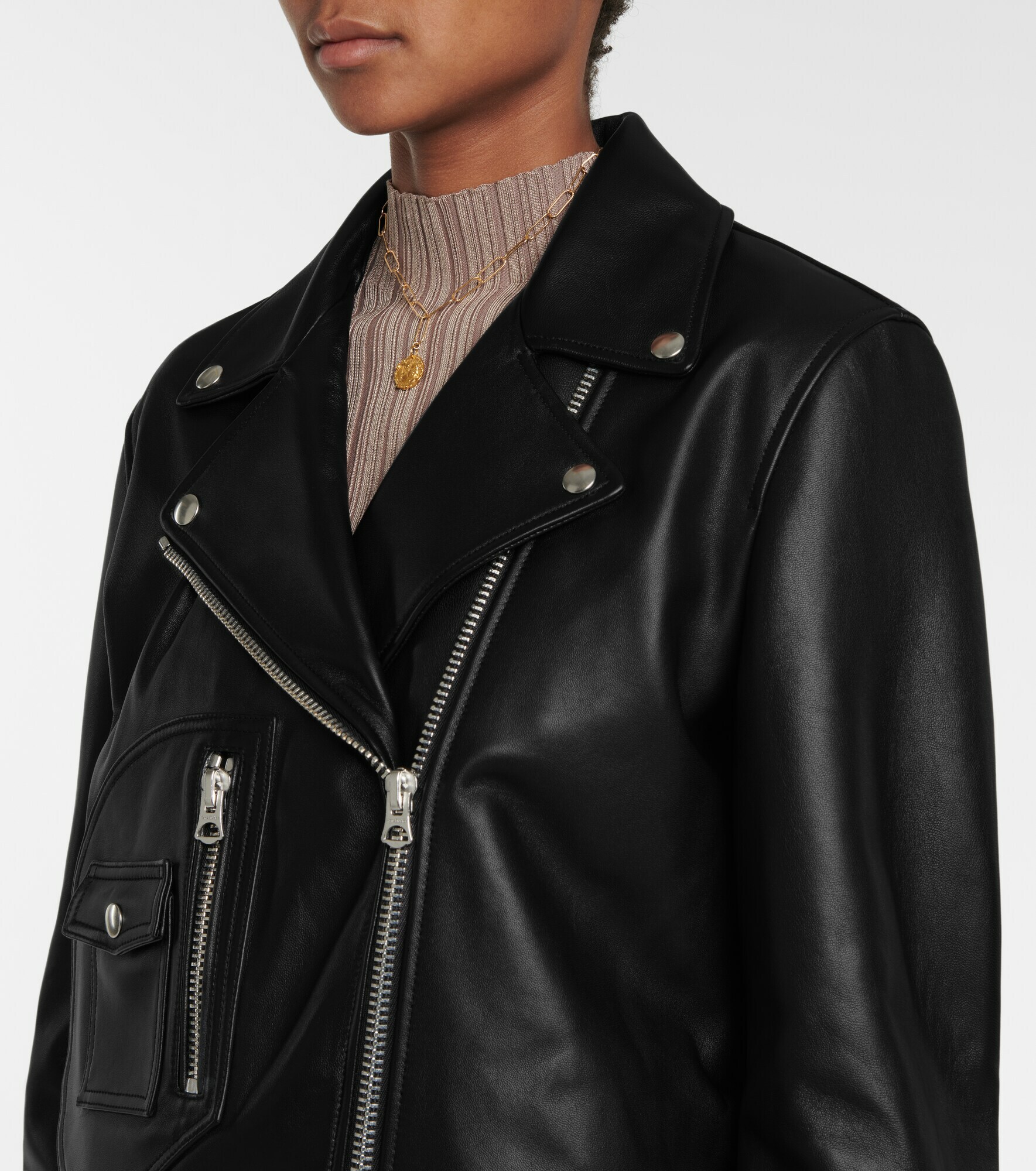 Acne Studios - Leather biker jacket Acne Studios