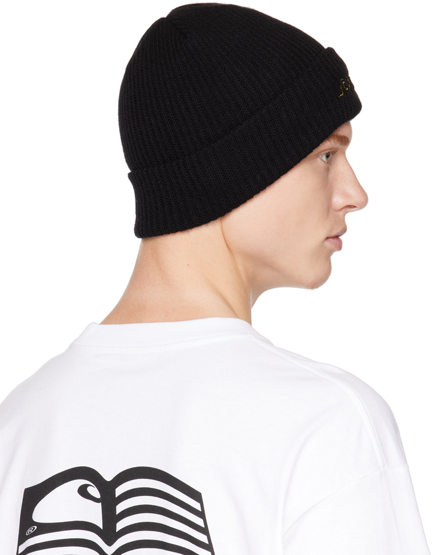 Ostrya Black Script Beanie Ostrya