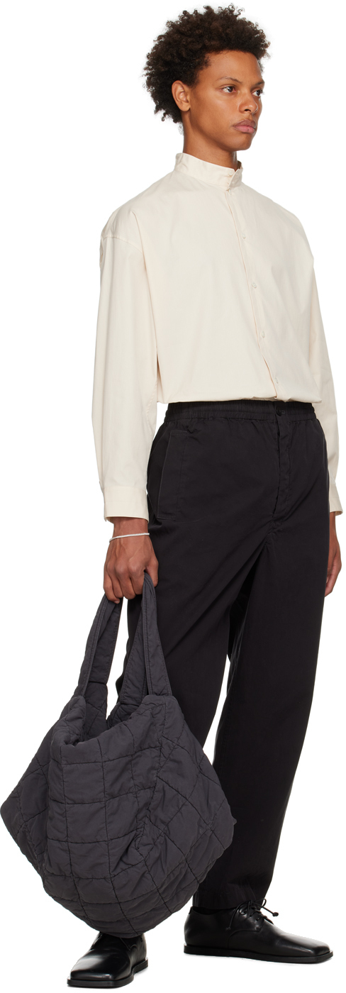 LEMAIRE Gray Large Wadded Tote Lemaire