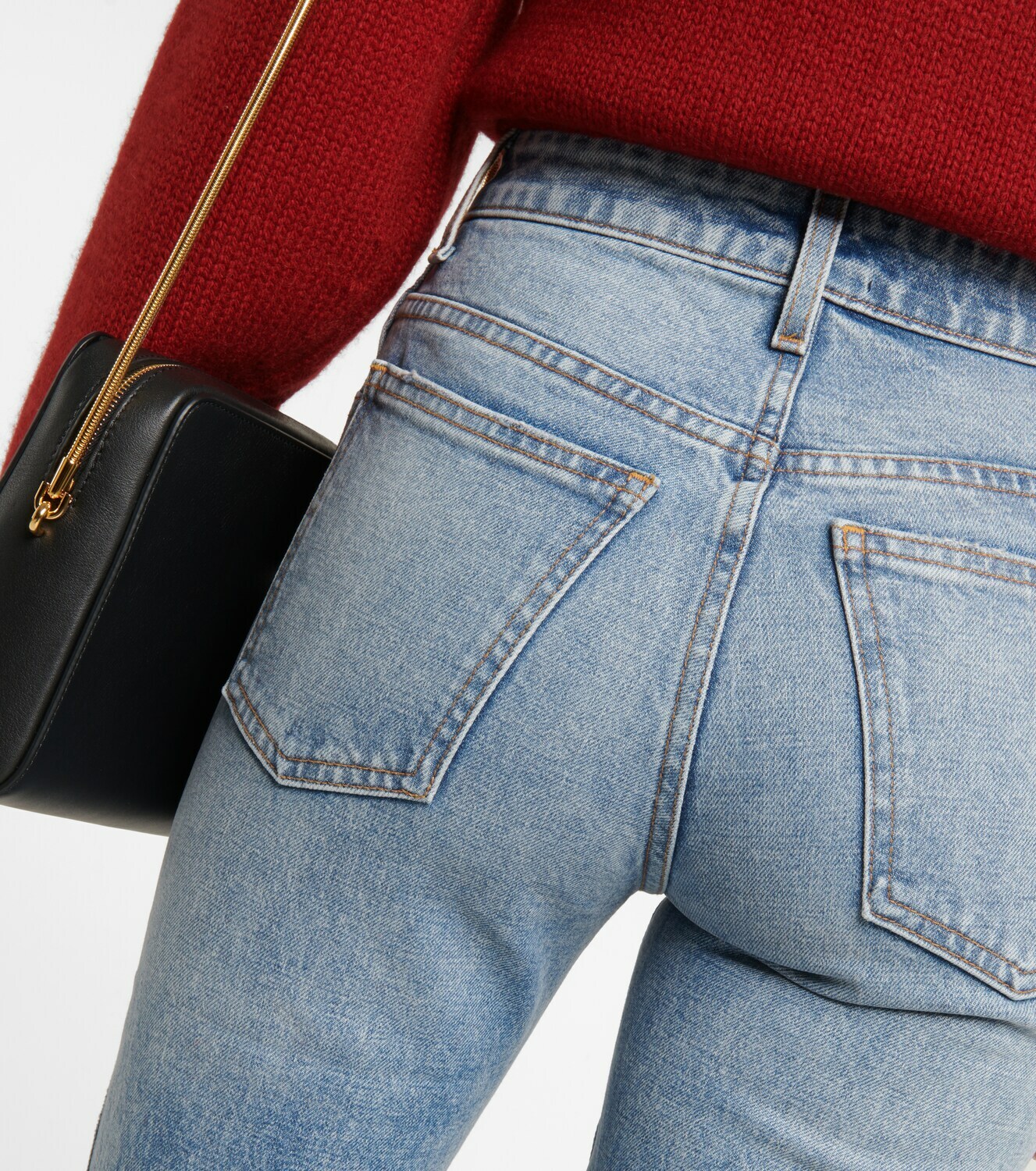 Khaite - Vivian high-rise straight jeans Khaite