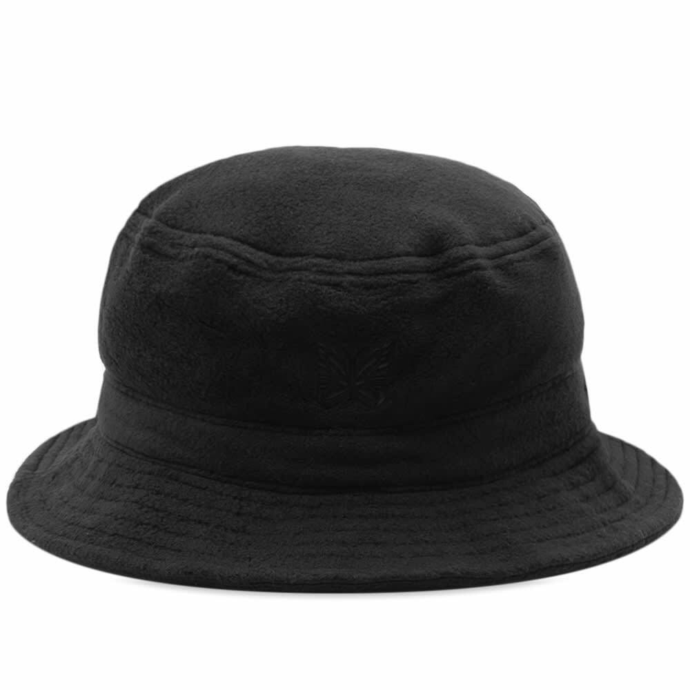 Needles Men's Poly Fleece Bucket Hat in Black Needles