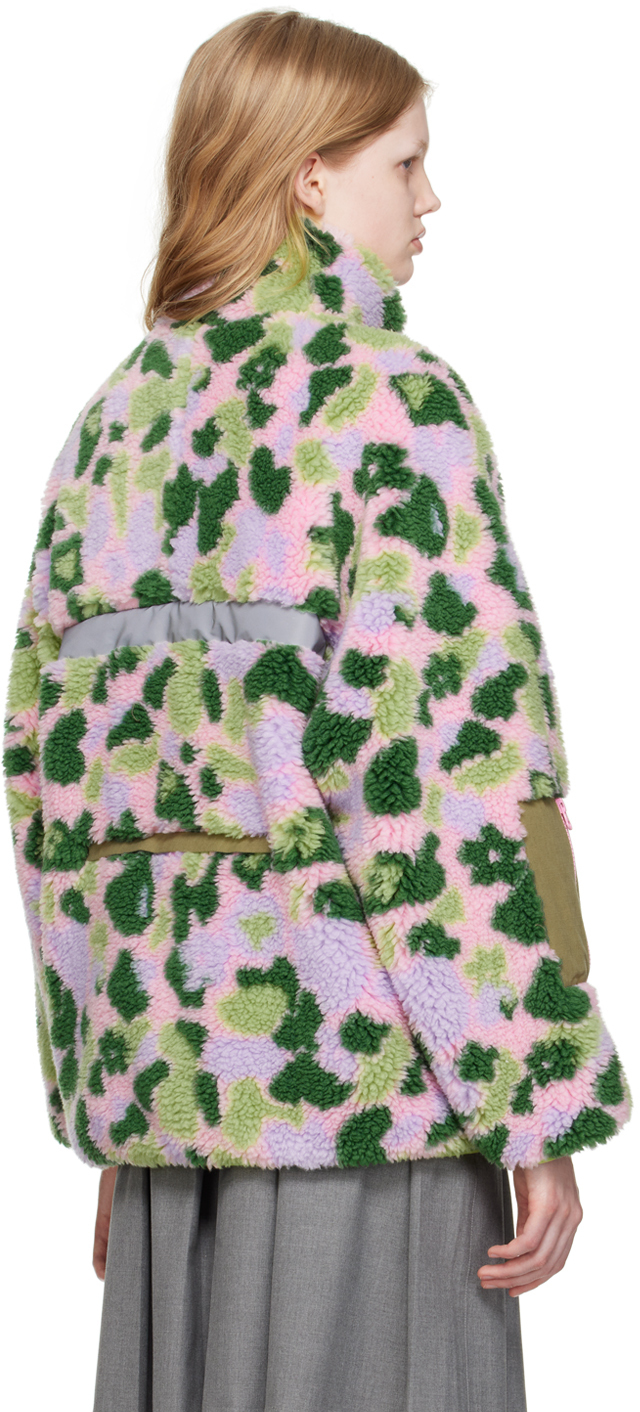 Sandy Liang Green & Pink Bobo Jacket Sandy Liang
