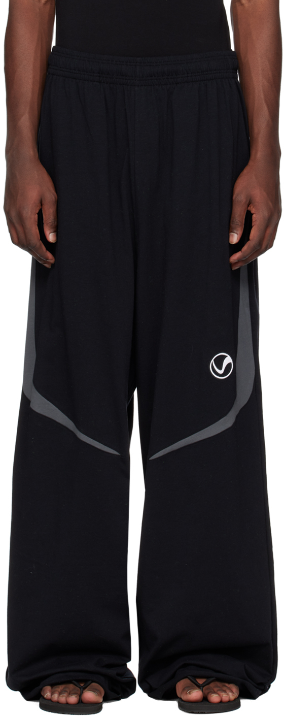 VETEMENTS Black Gamer Lounge Pants Vetements