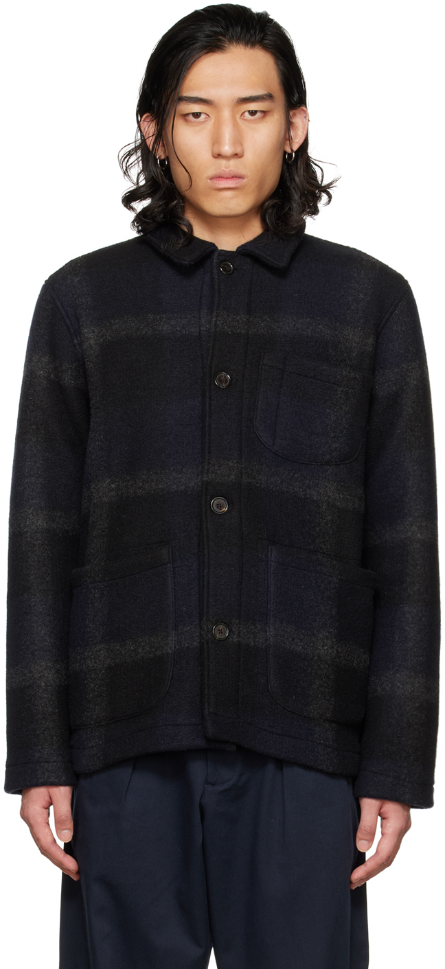 Universal Works Black Field Jacket Universal Works