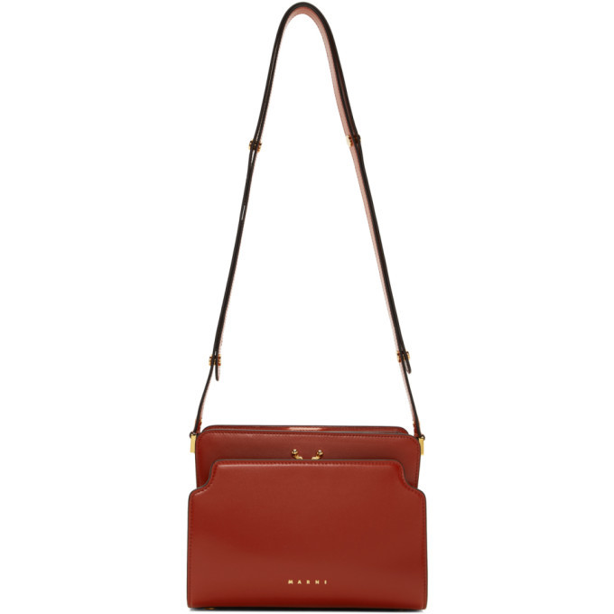 Marni Red Trunk Reverse Bag Marni