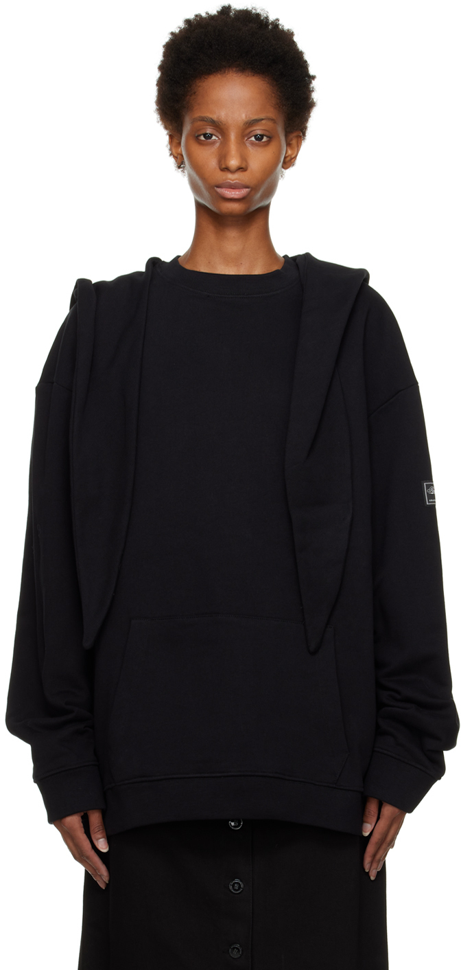Raf Simons Black Knot Hoodie Raf Simons