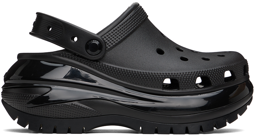 Crocs Black Mega Crush Clogs Crocs