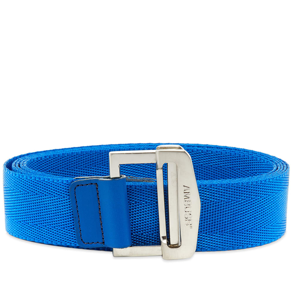 Ambush Buckle Belt in Blue Ambush