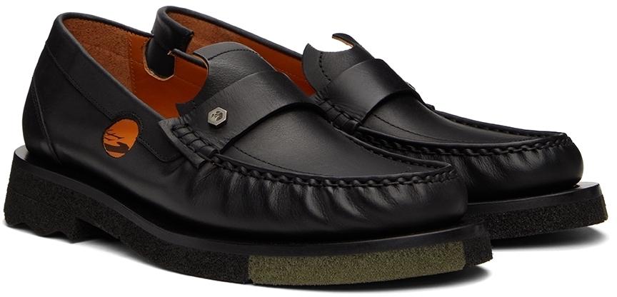 Off-White Black Sponge Meteor Loafers Off-White