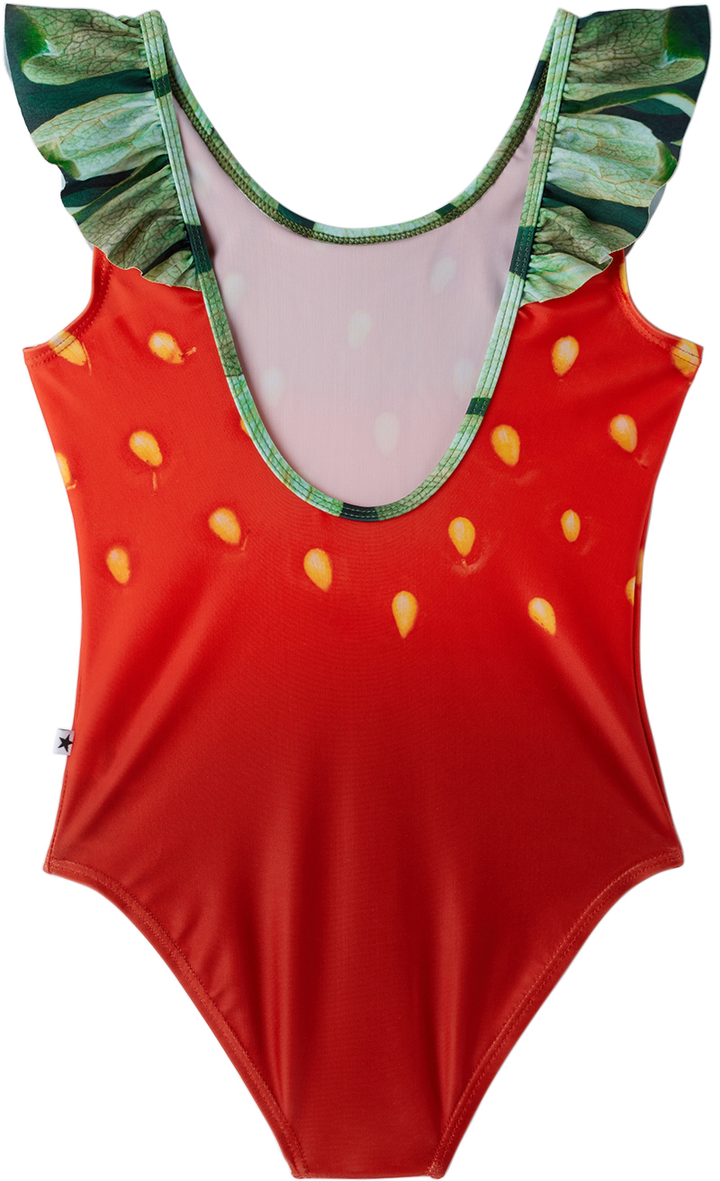 Molo Kids Red Nika Swimsuit Molo
