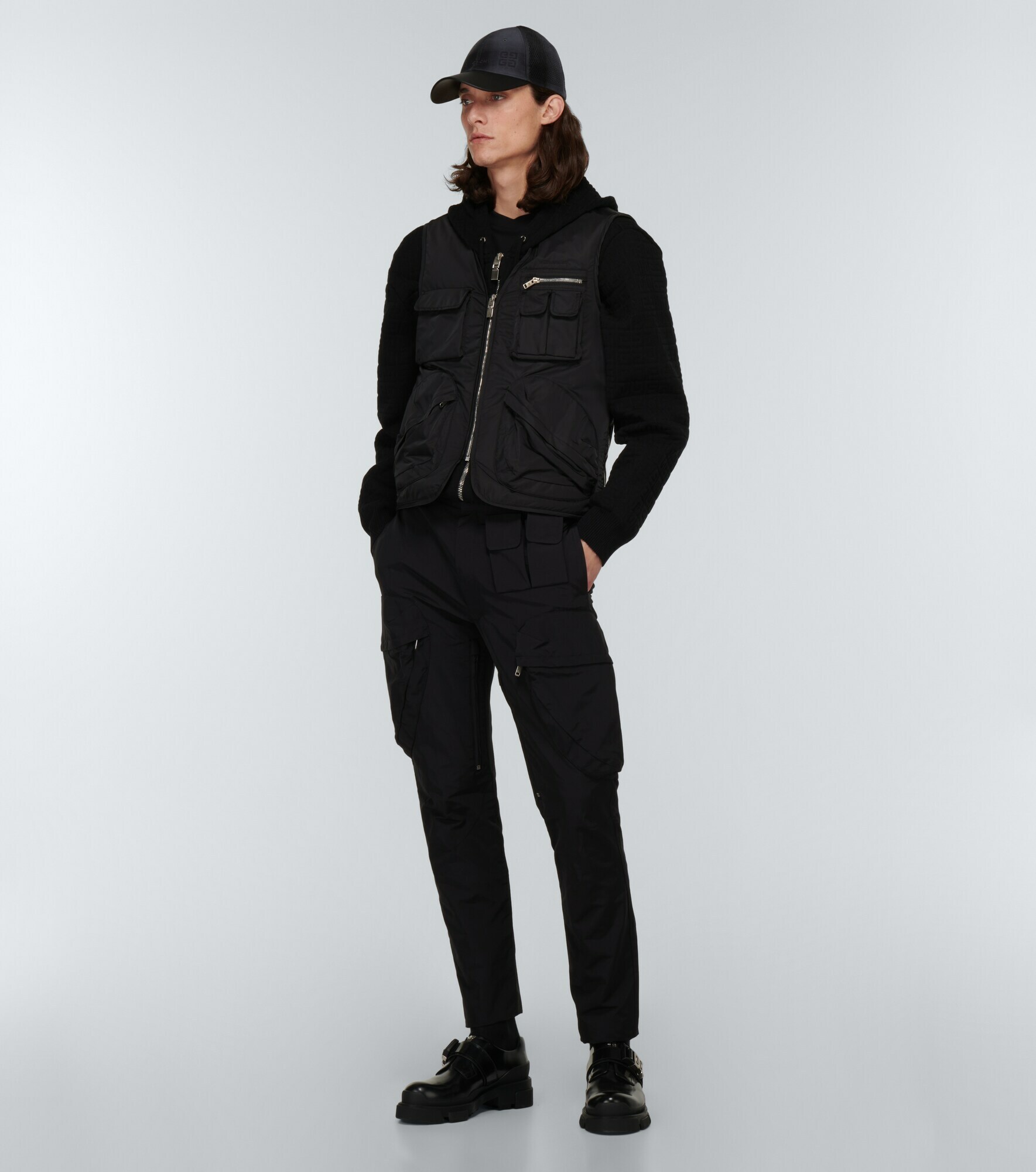 Givenchy - Slim-fit technical cotton-blend cargo pants Givenchy