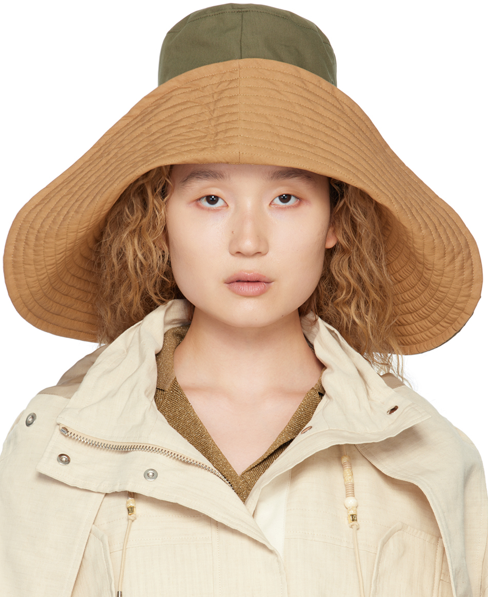 Jacquemus Reversible Beige Le Raphia 'Le Chapeau Lagrima' Bucket Hat ...