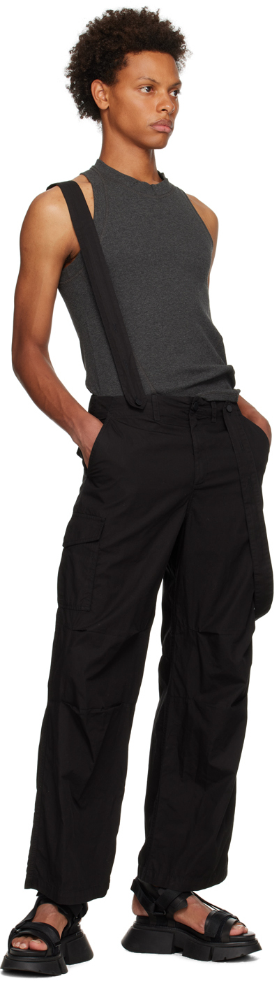 Saul Nash Gray High Cut Tank Top Saul Nash