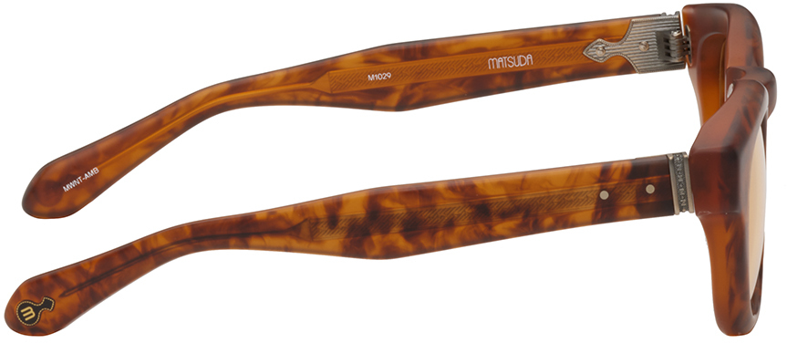 Matsuda SSENSE Exclusive Orange M1029 Sunglasses Matsuda