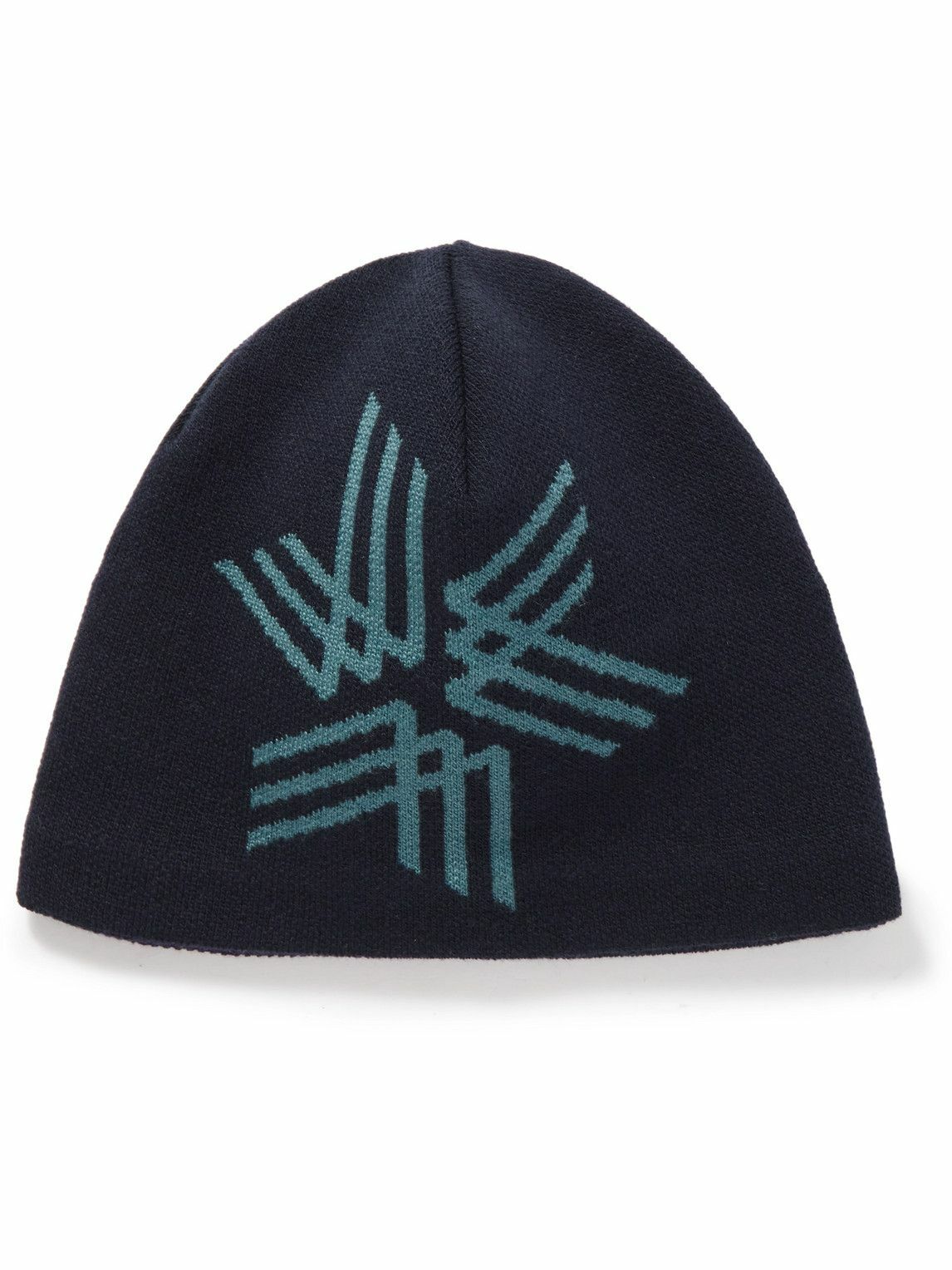 Goldwin - Logo-Jacquard Knitted Ski Beanie Goldwin