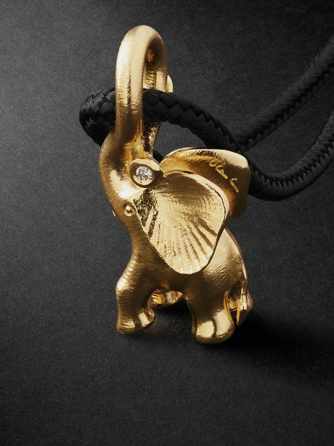 OLE LYNGGAARD COPENHAGEN - My Little World 18-Karat Gold, Rope and ...