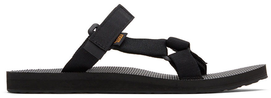 Teva Black Universal Slide Sandals Teva