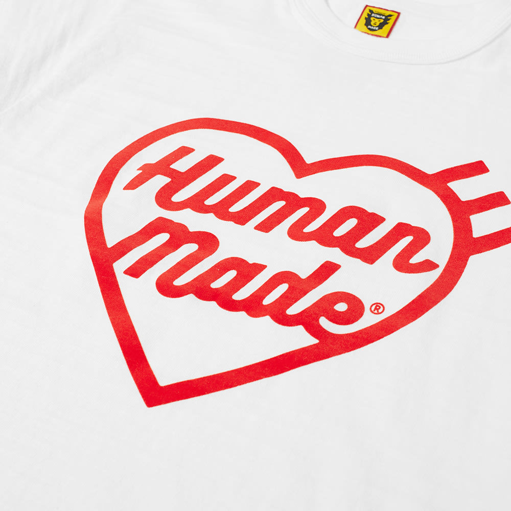 Human Made Front Heart Logo Tee Human Made