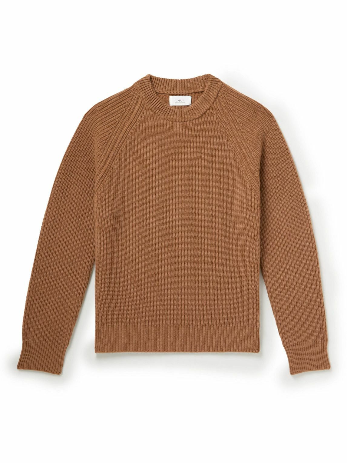 Mr P. - Ribbed Wool Sweater - Brown Mr P.