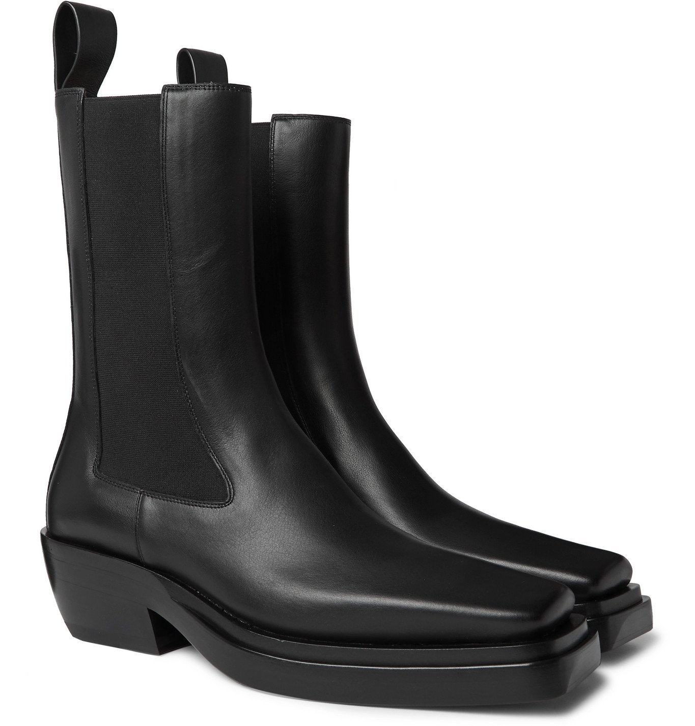 Bottega Veneta - Lean Leather Chelsea Boots - Black Bottega Veneta