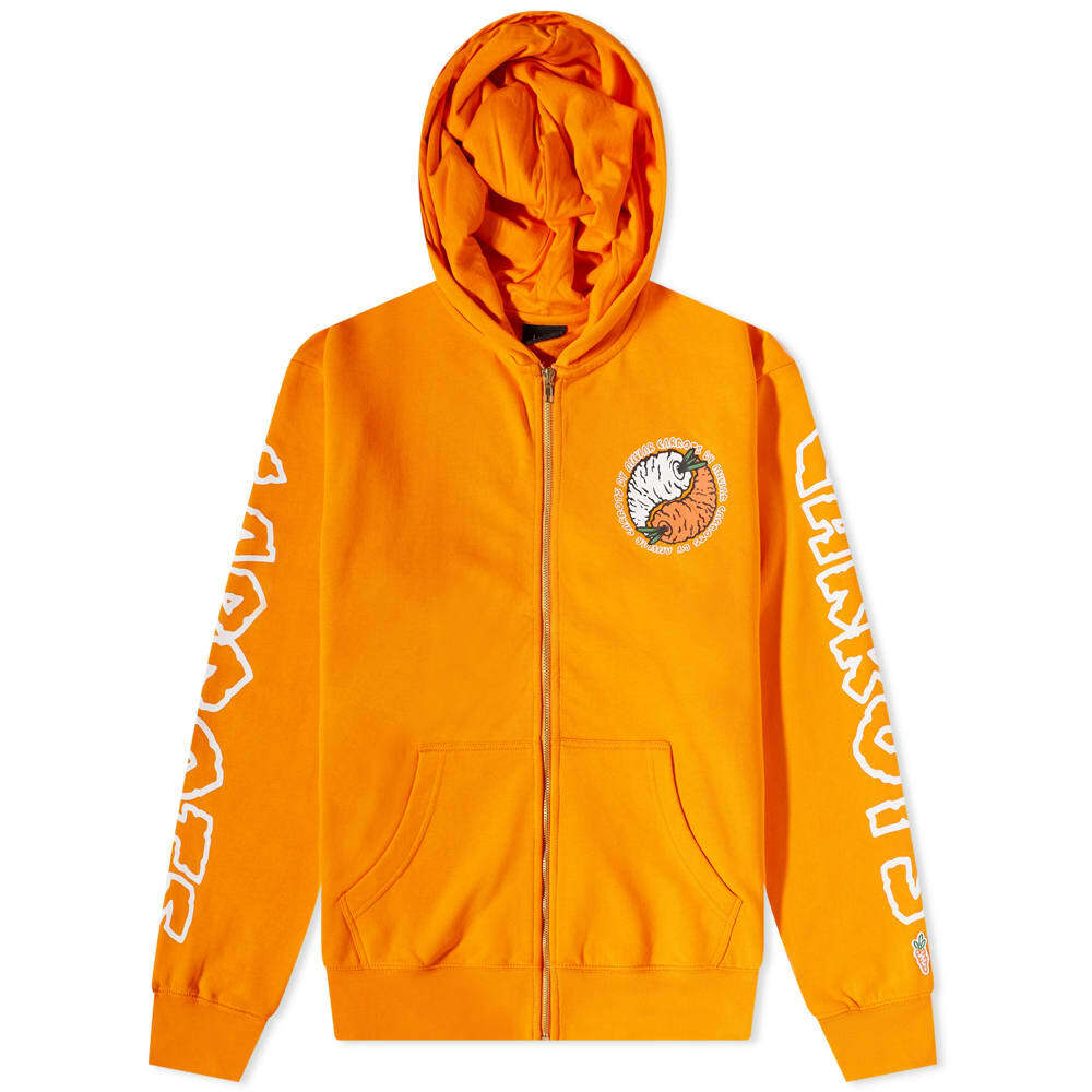 Carrots by Anwar Carrots Men's Carrot Yang Zip Hoody in Orange Carrots ...