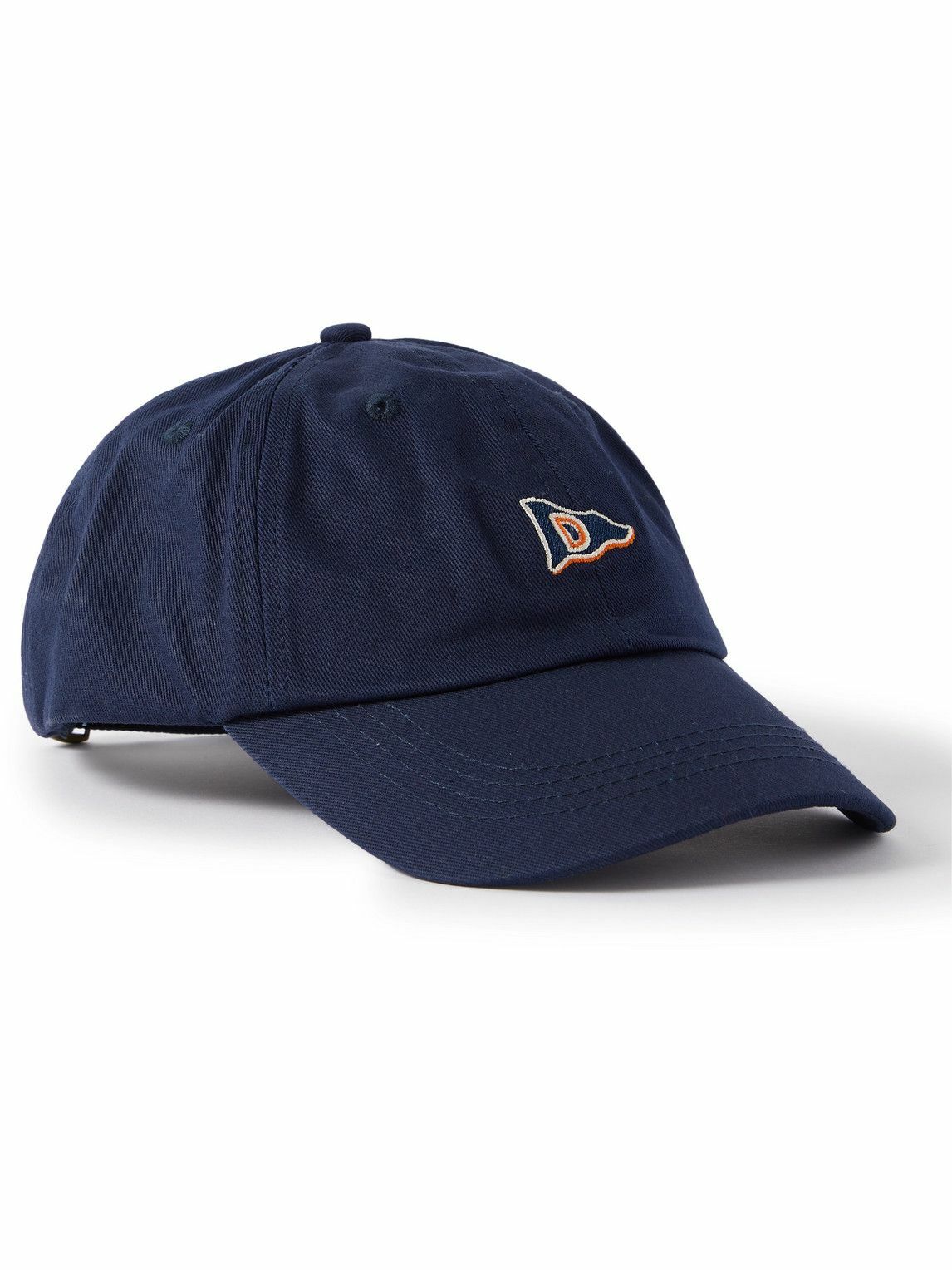 Drake's - Logo-Embroidered Cotton-Twill Baseball Cap Drake's
