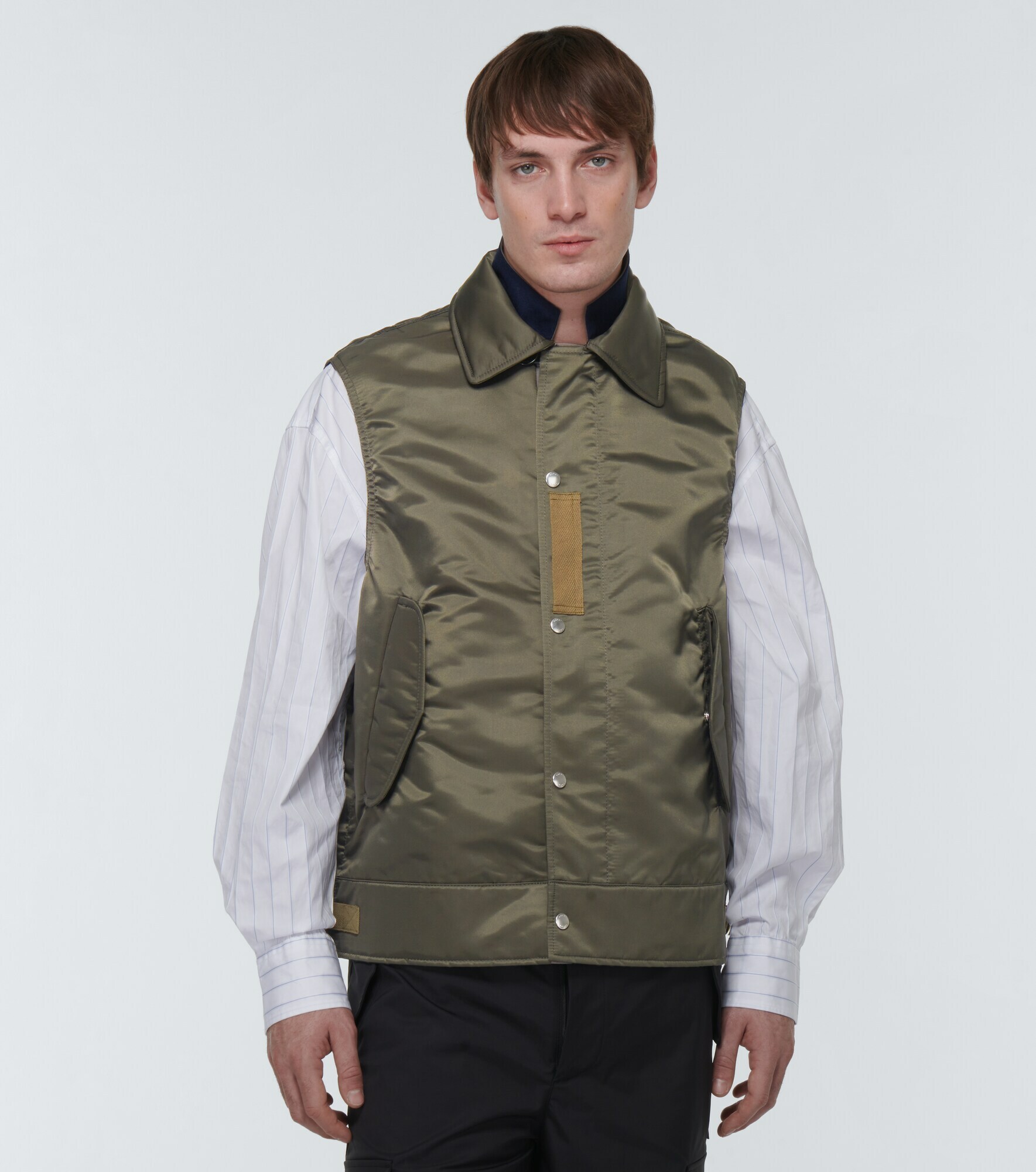 Sacai - Zipped technical vest Sacai