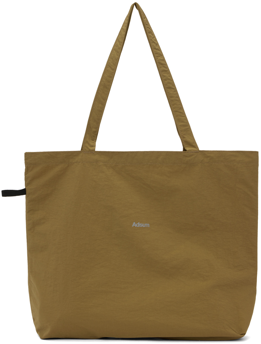 Adsum Khaki Walnut Tote Adsum